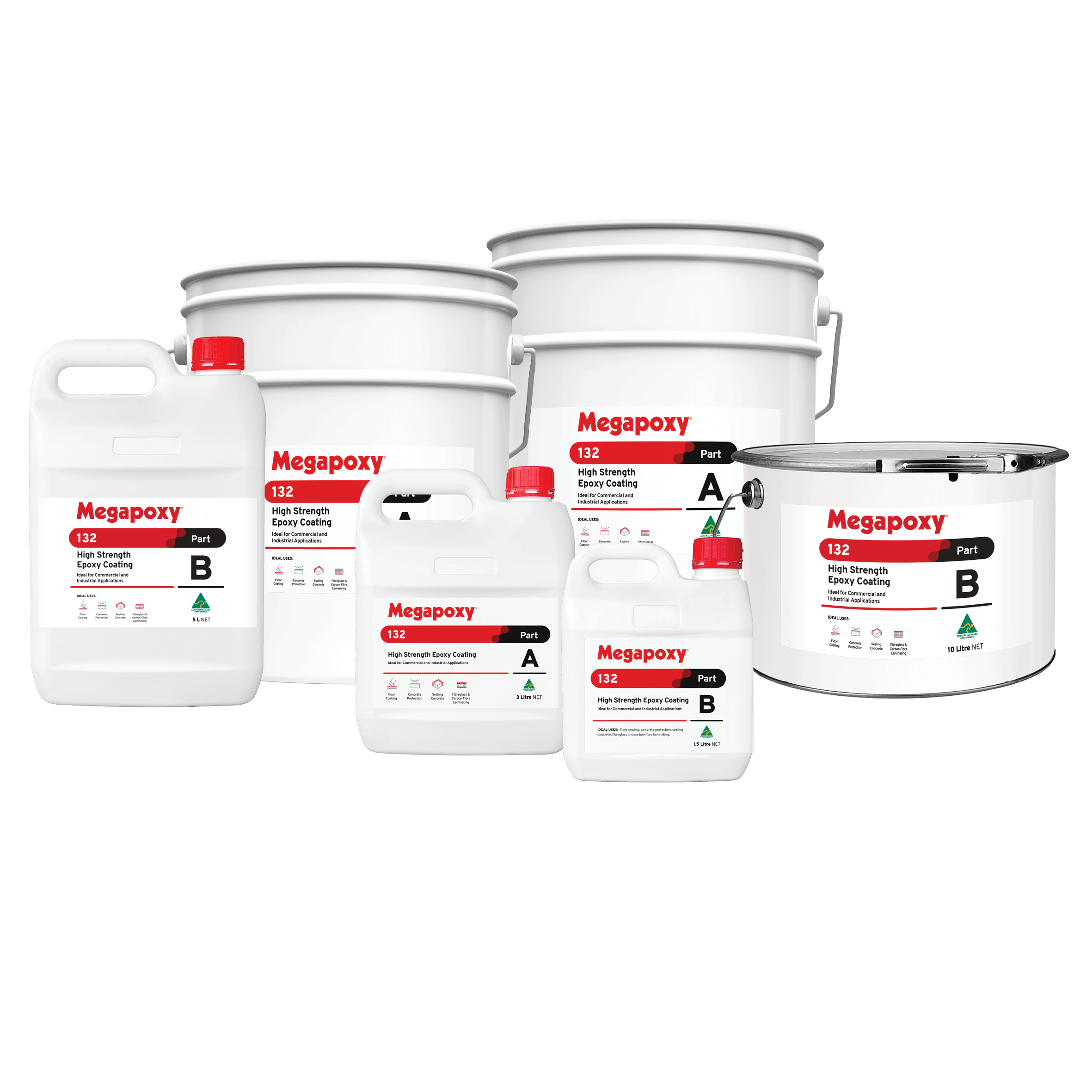 Megapoxy 132 | High Strength Epoxy Coating | Megapoxy