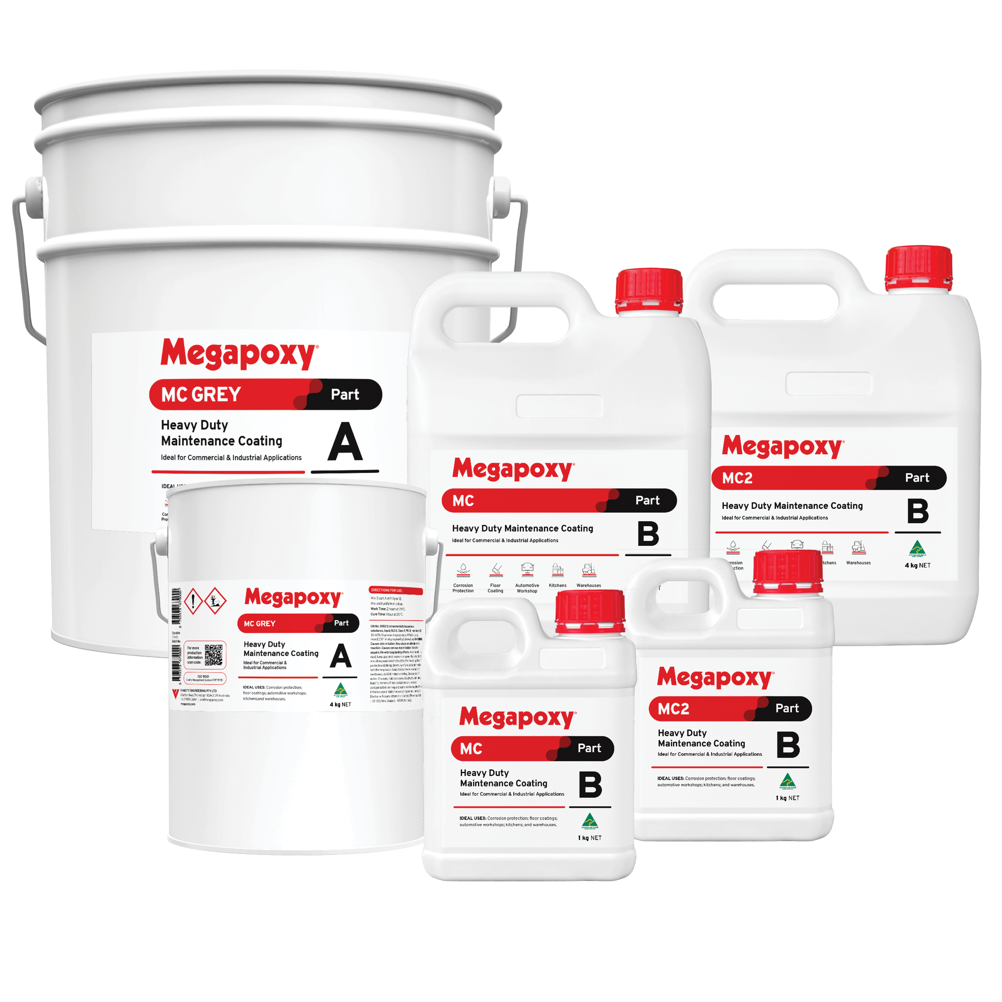 Megapoxy MC | Heavy Duty Maintenance Coating | Megapoxy